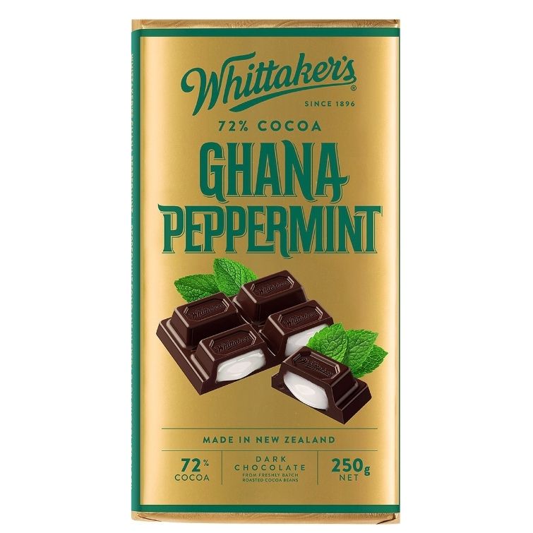 Whittakers Ghana Peppermint Block 250g – Healthy Essentials Australia